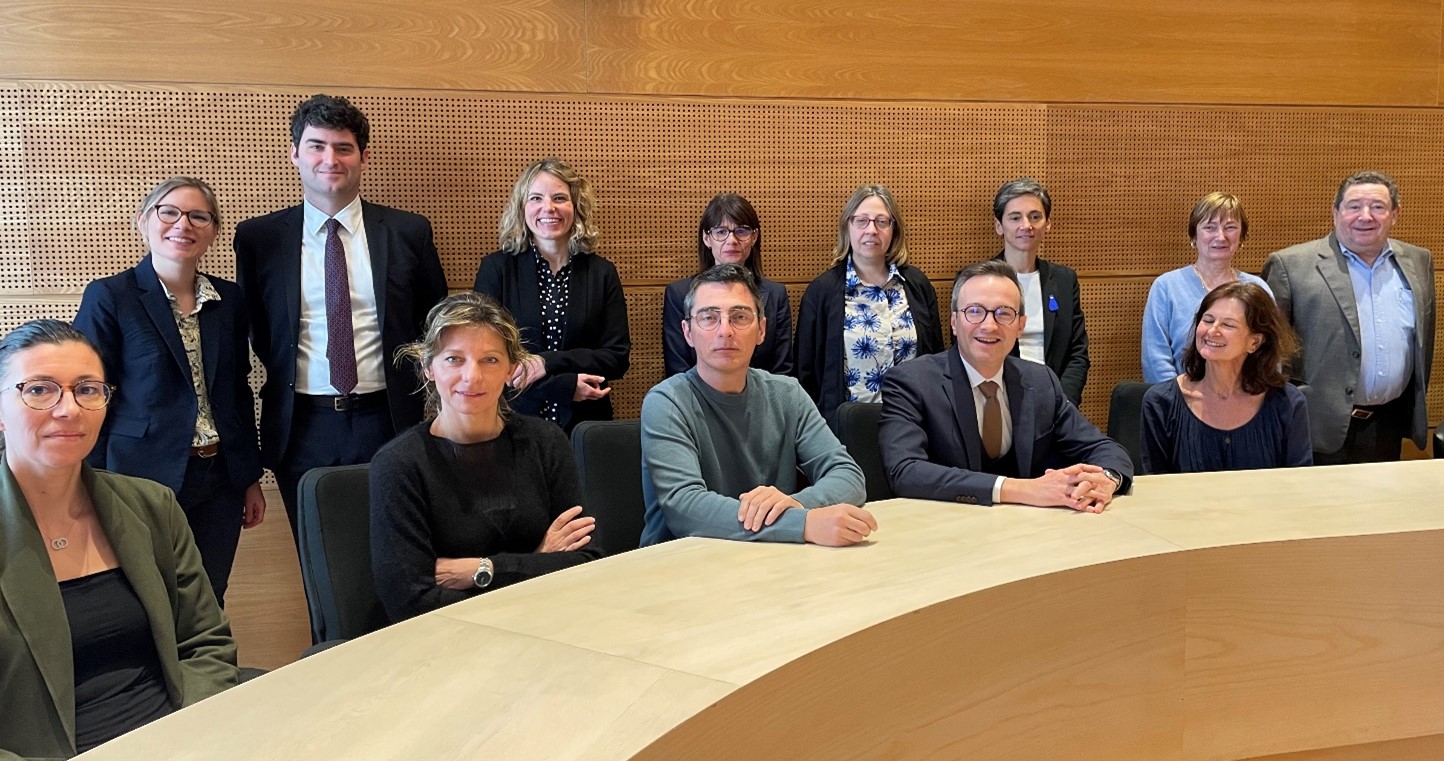 Les avocats et les magistrats du tribunal judiciaire de Guéret soignent leurs relations à l ...